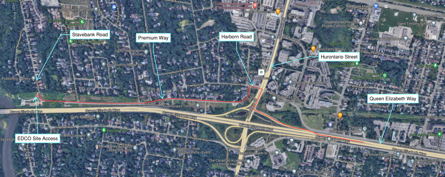Traffic Impacts – QEW/Credit River Improvement Project