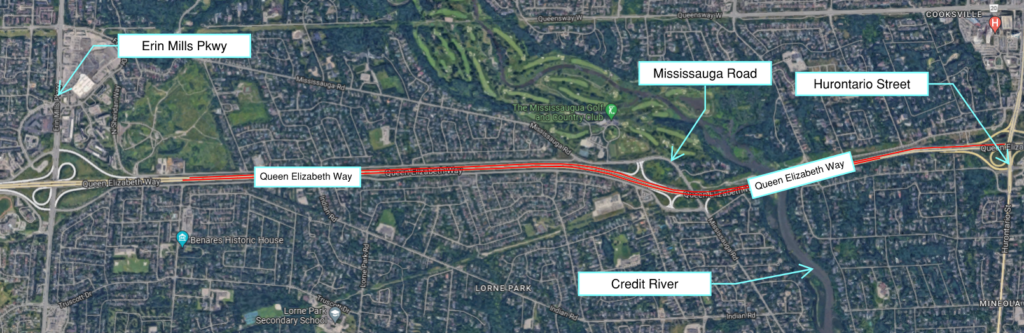 Traffic Impacts – QEW/Credit River Improvement Project