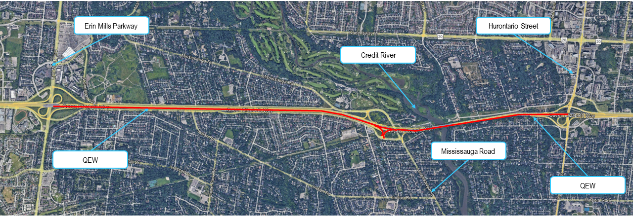 Traffic Impacts – QEW/Credit River Improvement Project