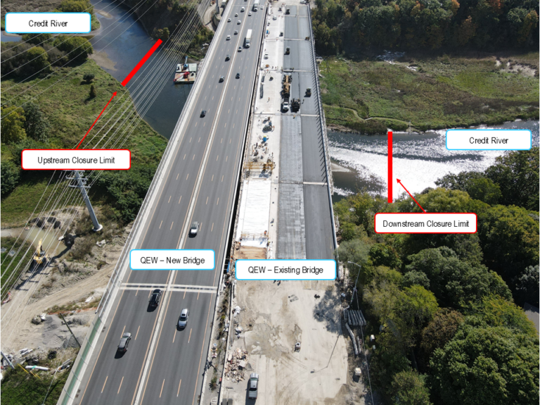 Traffic Impacts – QEW/Credit River Improvement Project