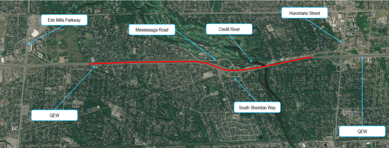Traffic Impacts – QEW/Credit River Improvement Project