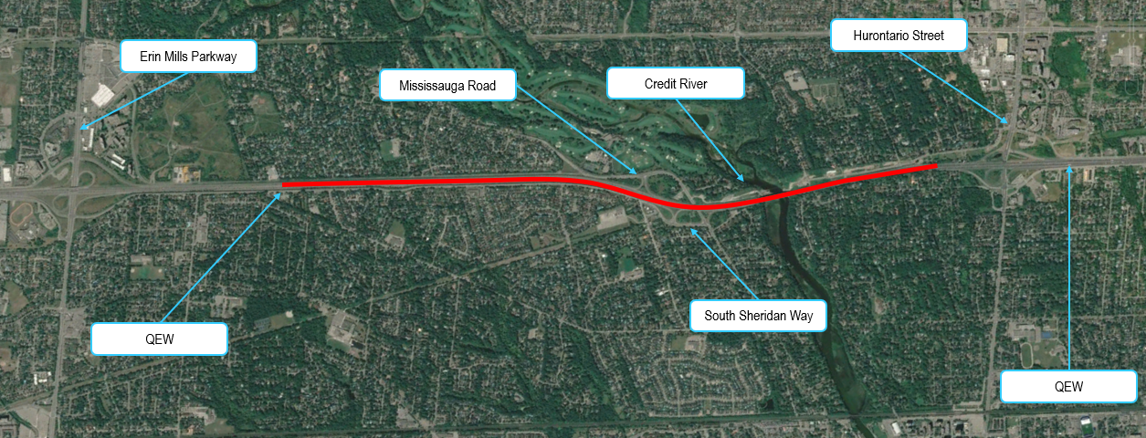 Traffic Impacts – QEW/Credit River Improvement Project
