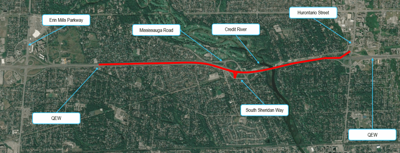 Traffic Impacts – QEW/Credit River Improvement Project